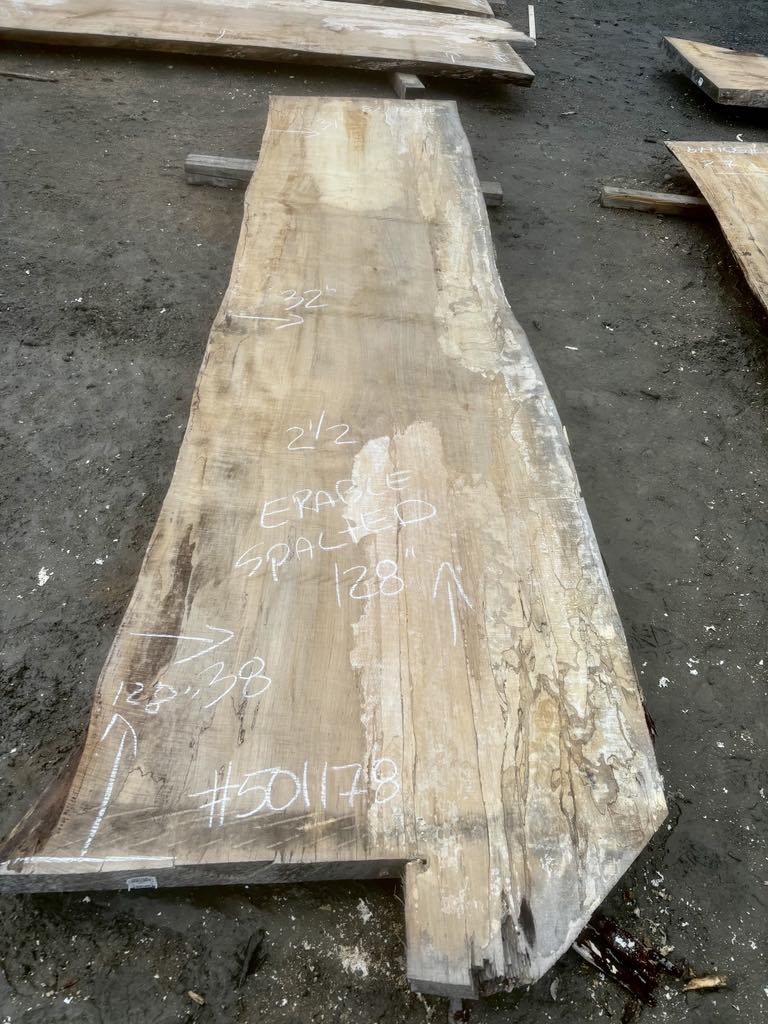 Red Maple KD Slab (#501178) – can-am logs & lumber