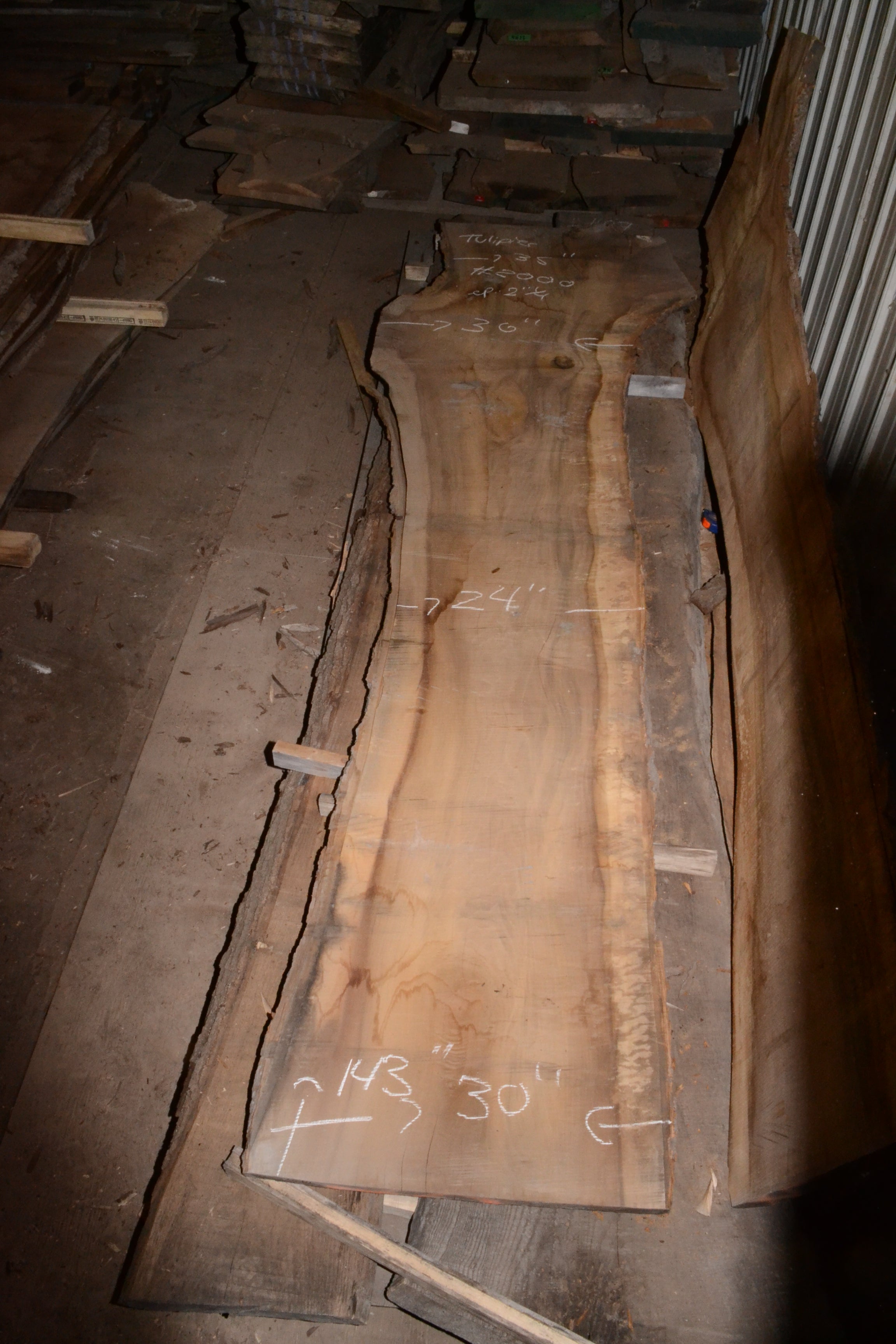 Tulip Slab (#2000) – can-am logs & lumber